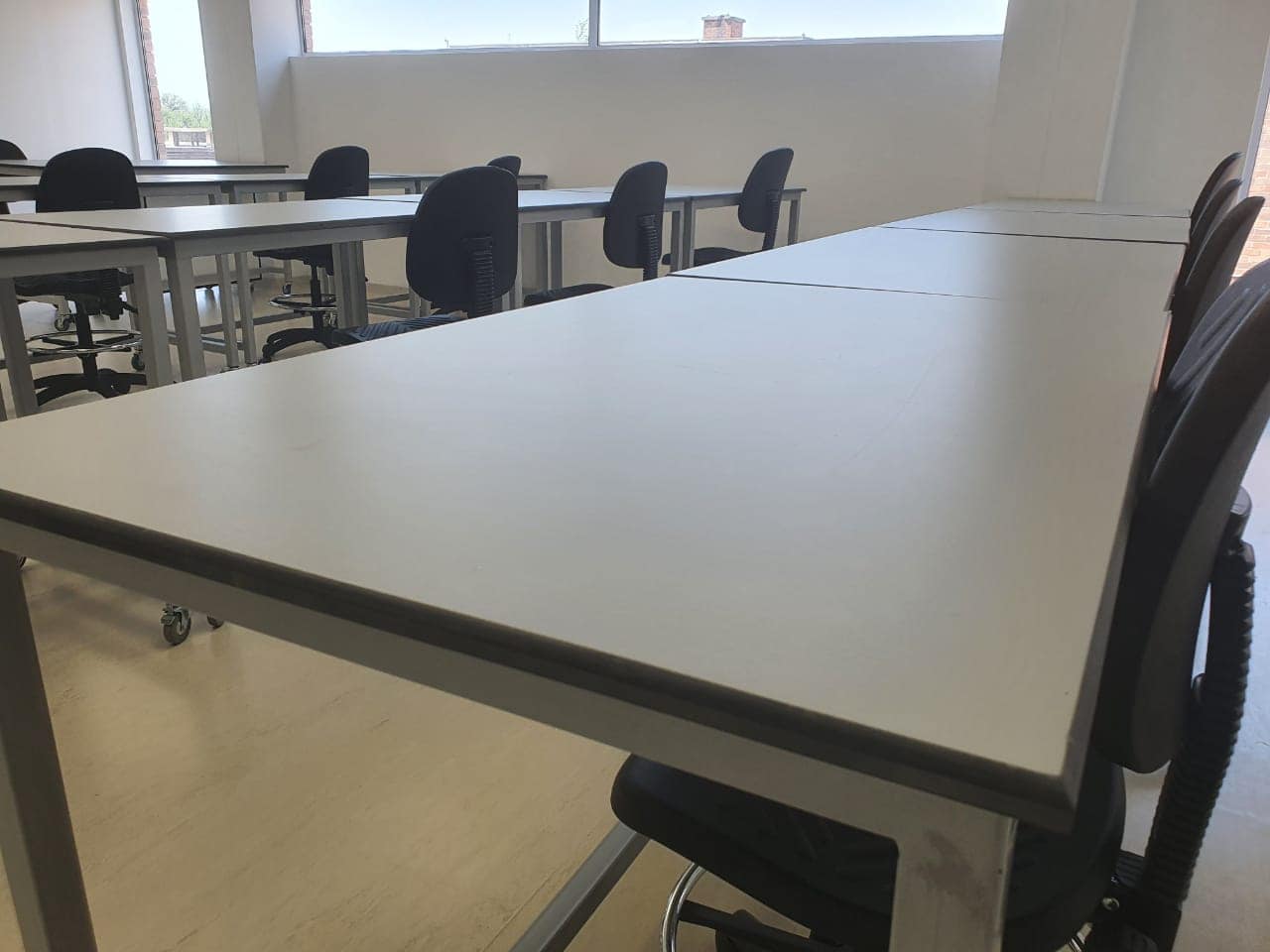 Compact Boards for Laboratory Furniture | A New Lab for the NICD